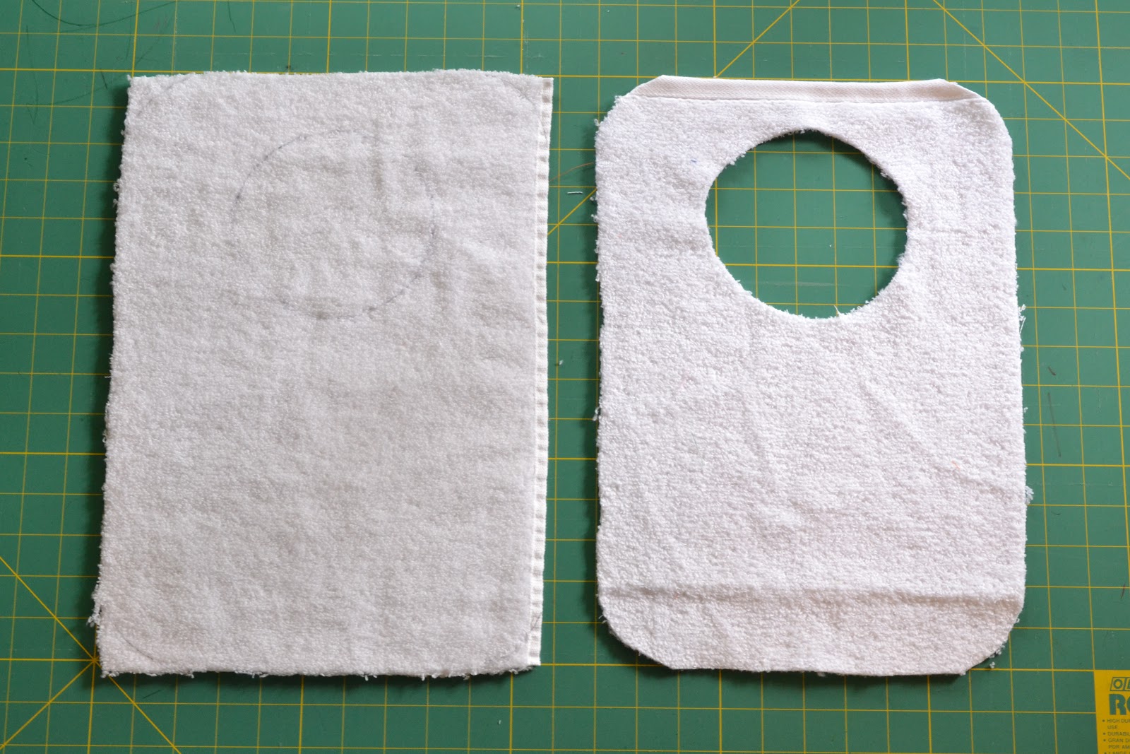 Pullover Towel Toddler Bib Tutorial - Blue Susan Makes