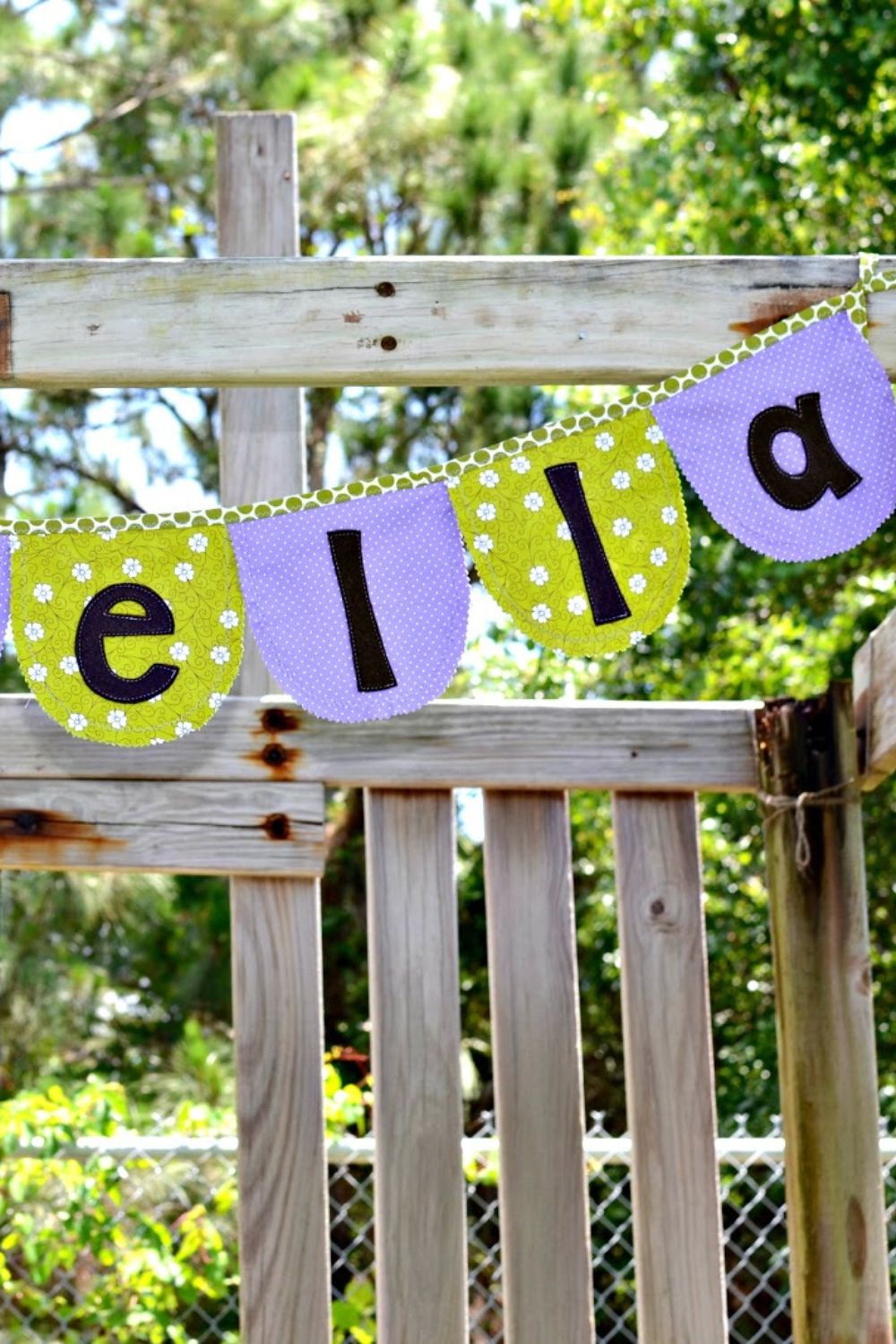 A Little More Name Banner Love - Blue Susan Makes