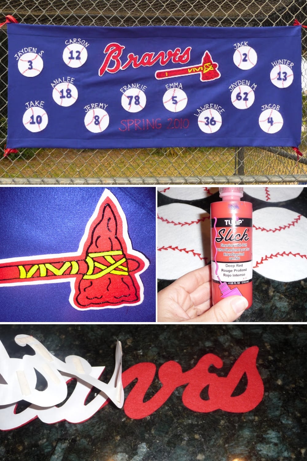Play Ball!!! A Team Banner Tutorial - Blue Susan Makes