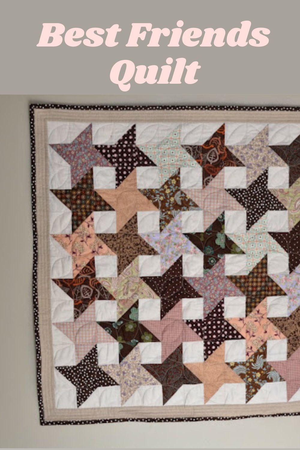 Best Friends Quilt - Blue Susan Makes