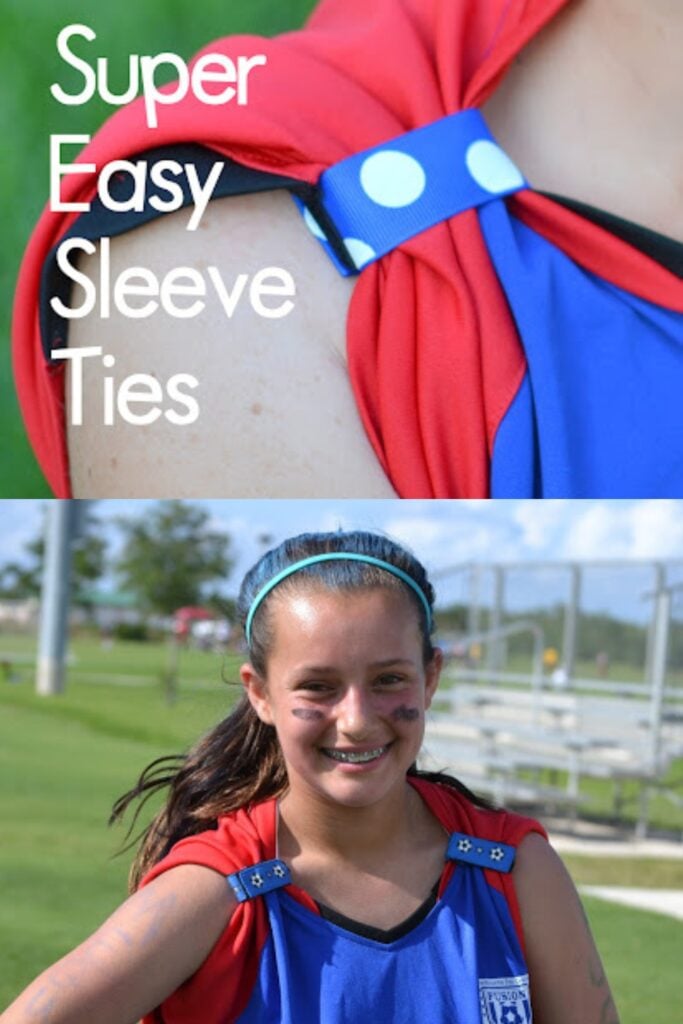 Easy Sleeve Tie Tutorial - Blue Susan Makes