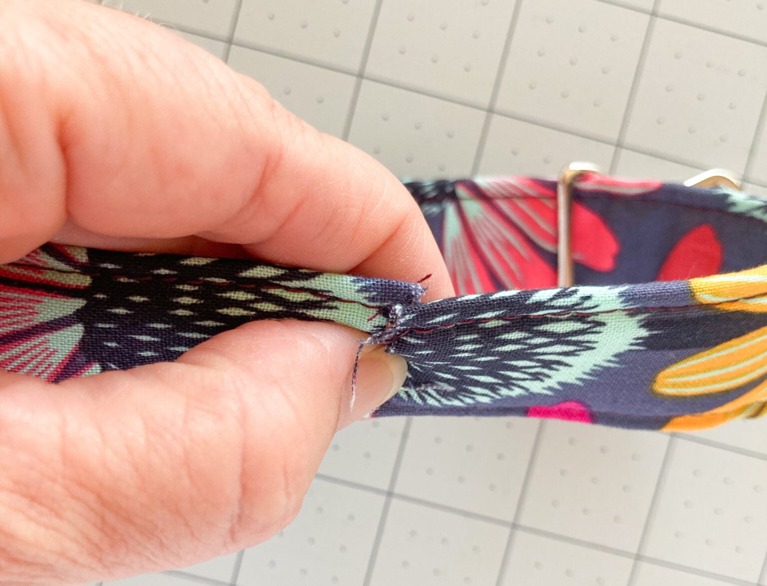 How to Sew a Wristlet Key Fob - Blue Susan Makes