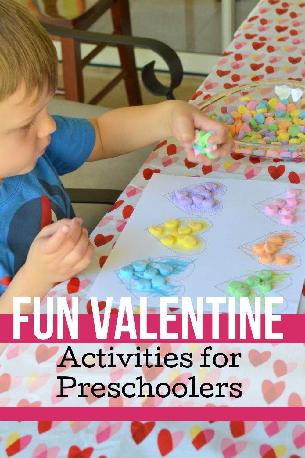 Fun Valentine Preschool activities - Blue Susan Makes