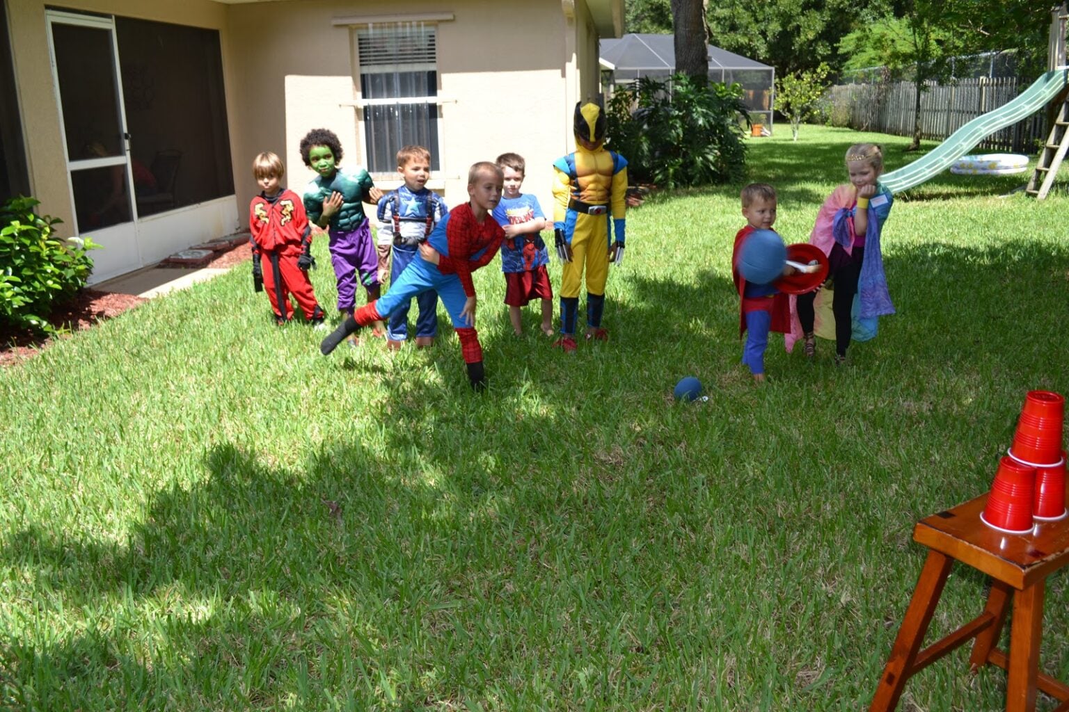 Superhero Training Academy Party - Blue Susan Makes