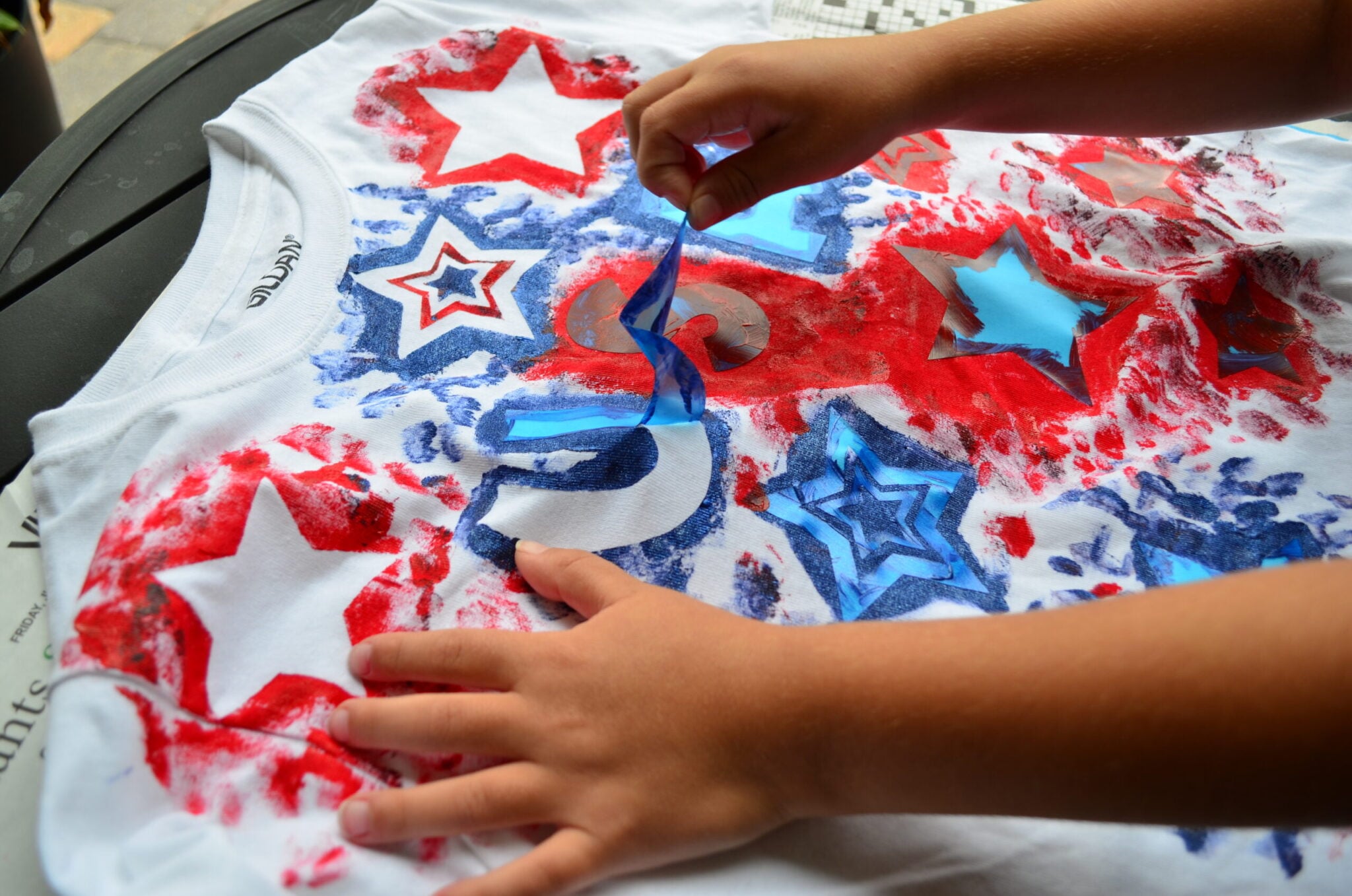 DIY 4th of July T-Shirt - Blue Susan Makes