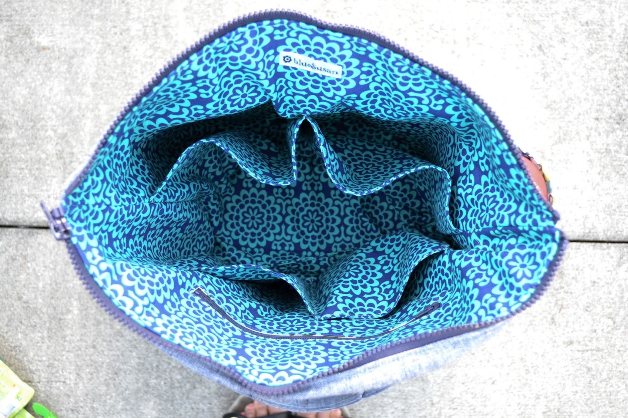 DIY Diaper Bag PDF Sewing Pattern - Blue Susan Makes