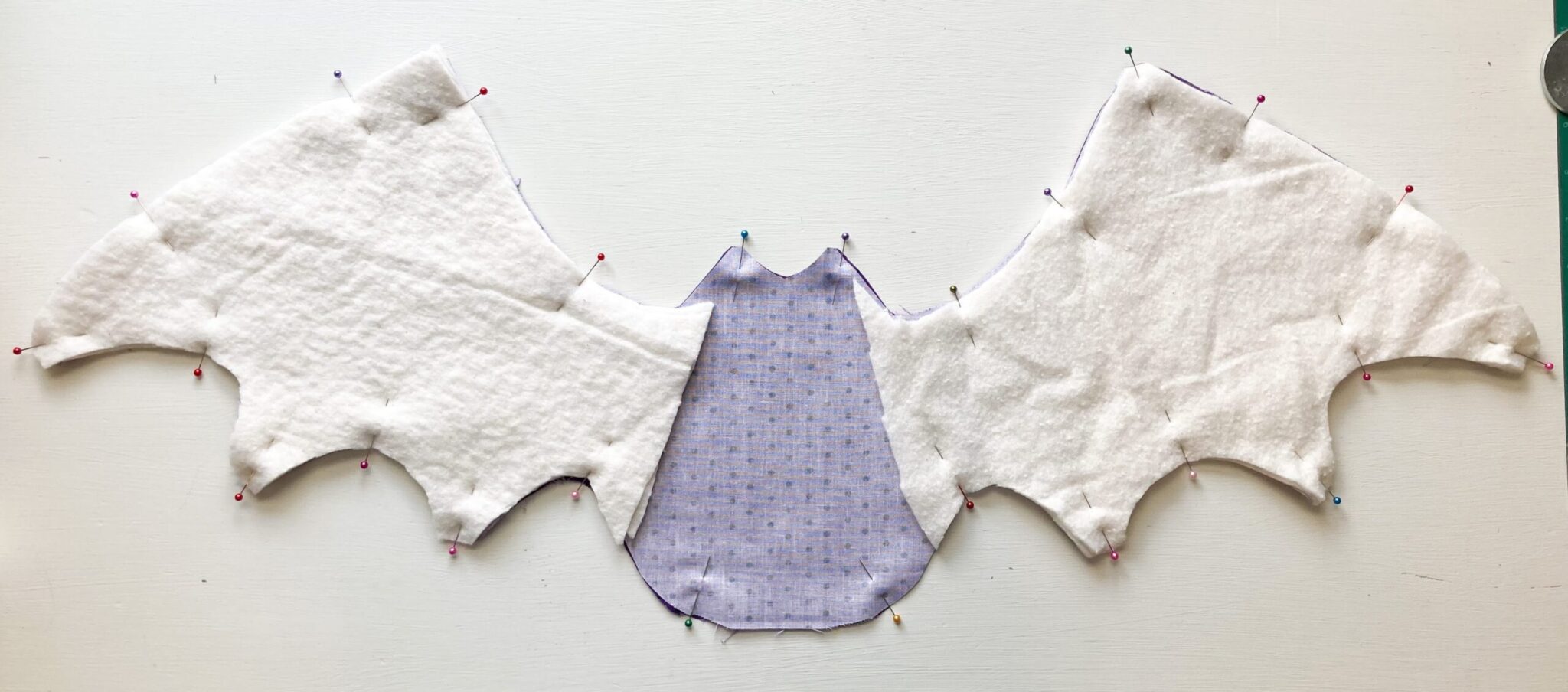 Sew a Halloween Bat Pillow - Free Pattern - Blue Susan Makes