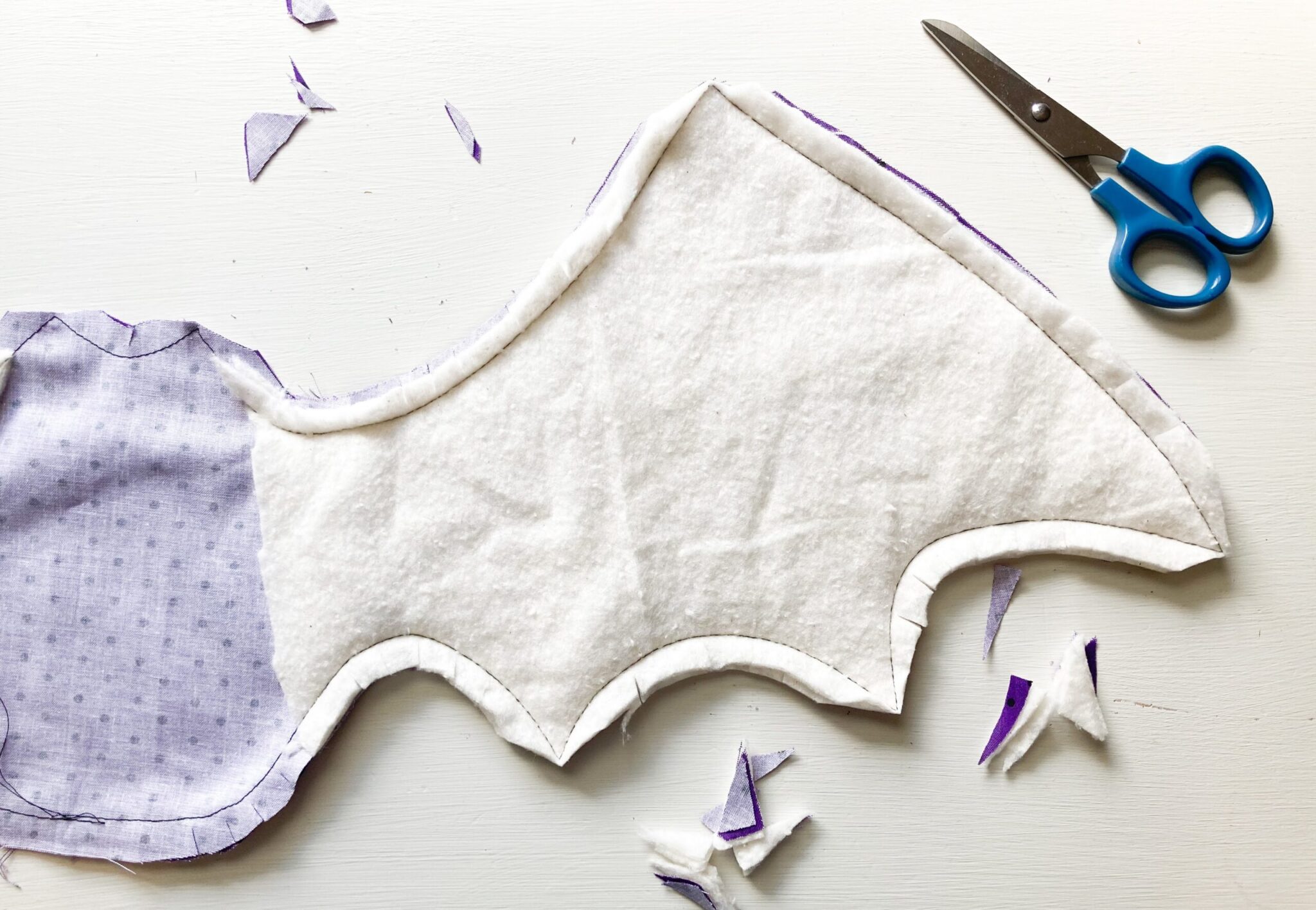 Sew a Halloween Bat Pillow - Free Pattern - Blue Susan Makes