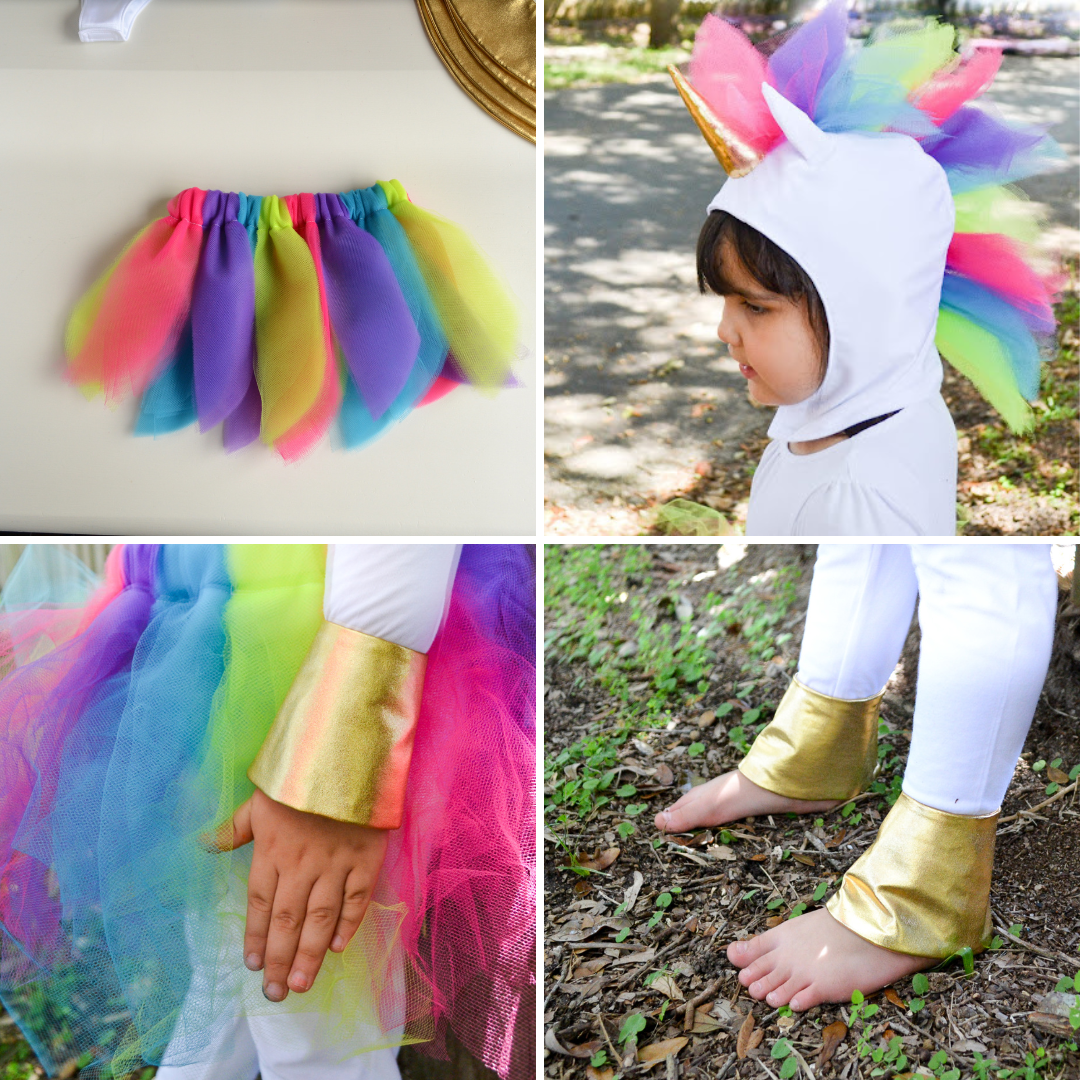 DIY Rainbow Unicorn Costume PDF Pattern Available Now! - Blue Susan Makes