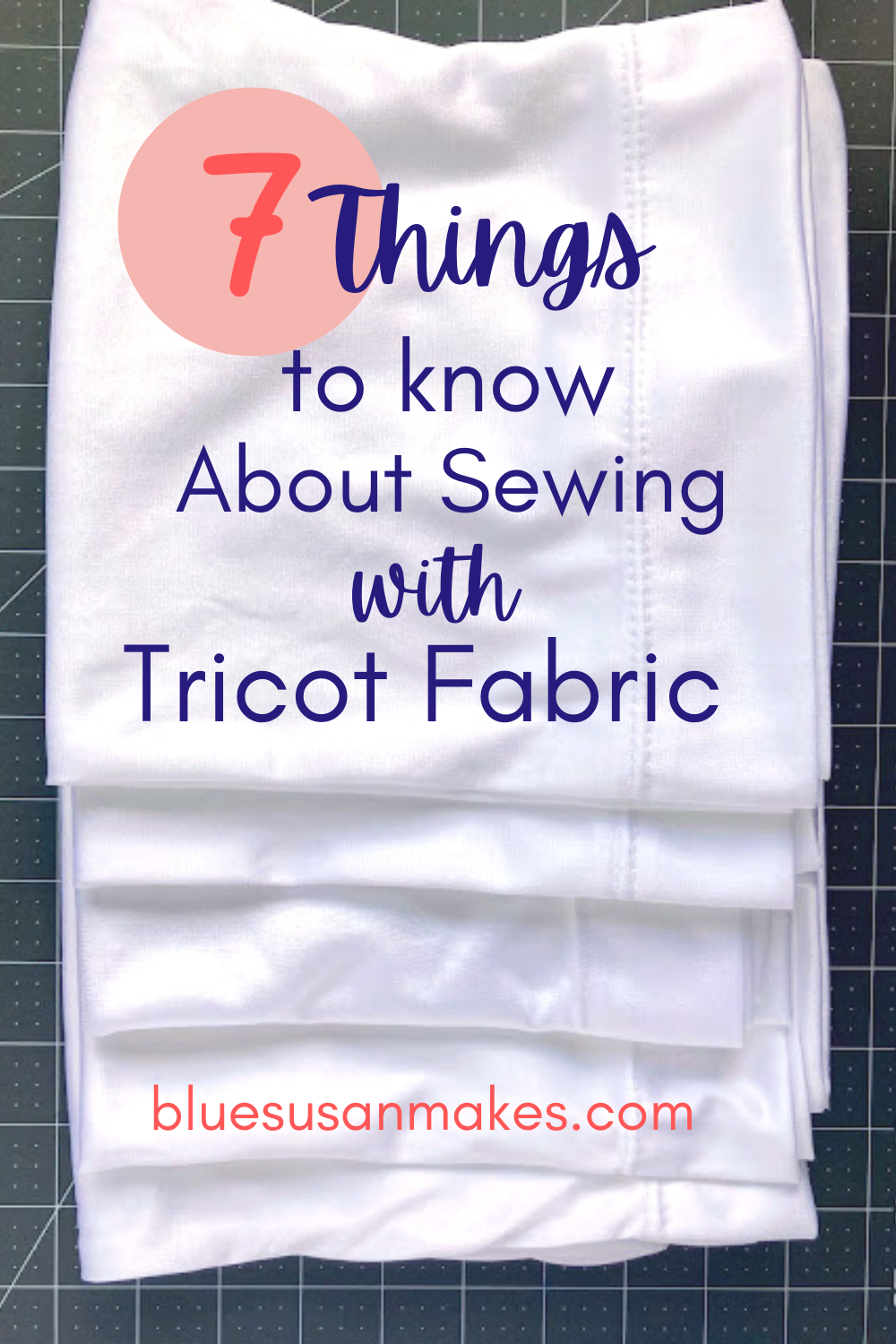 Sew a Set of Silky Pillowcases with Tricot Fabric - Blue Susan Makes