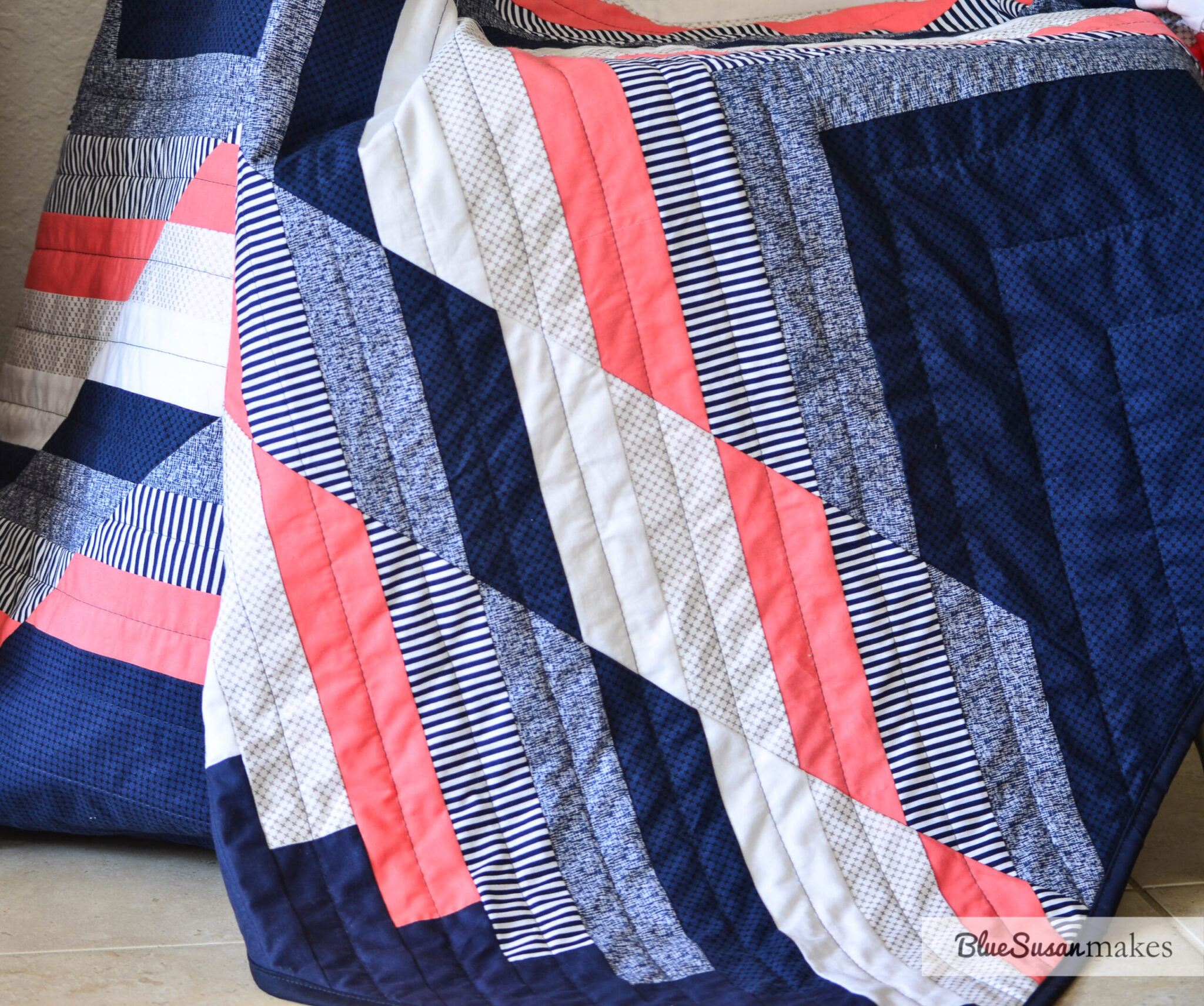 Onward and Upward Quilt: Designed with a Clever Fold and Sew Technique ...