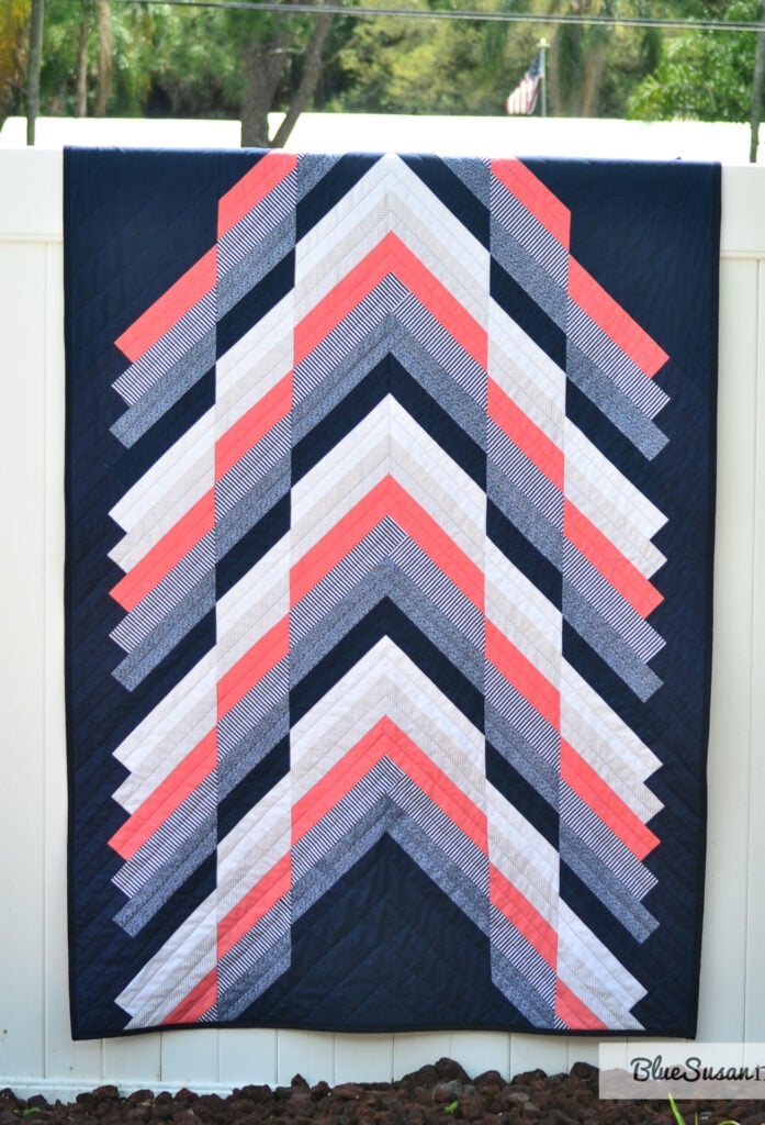 Onward and Upward Quilt: Designed with a Clever Fold and Sew Technique ...