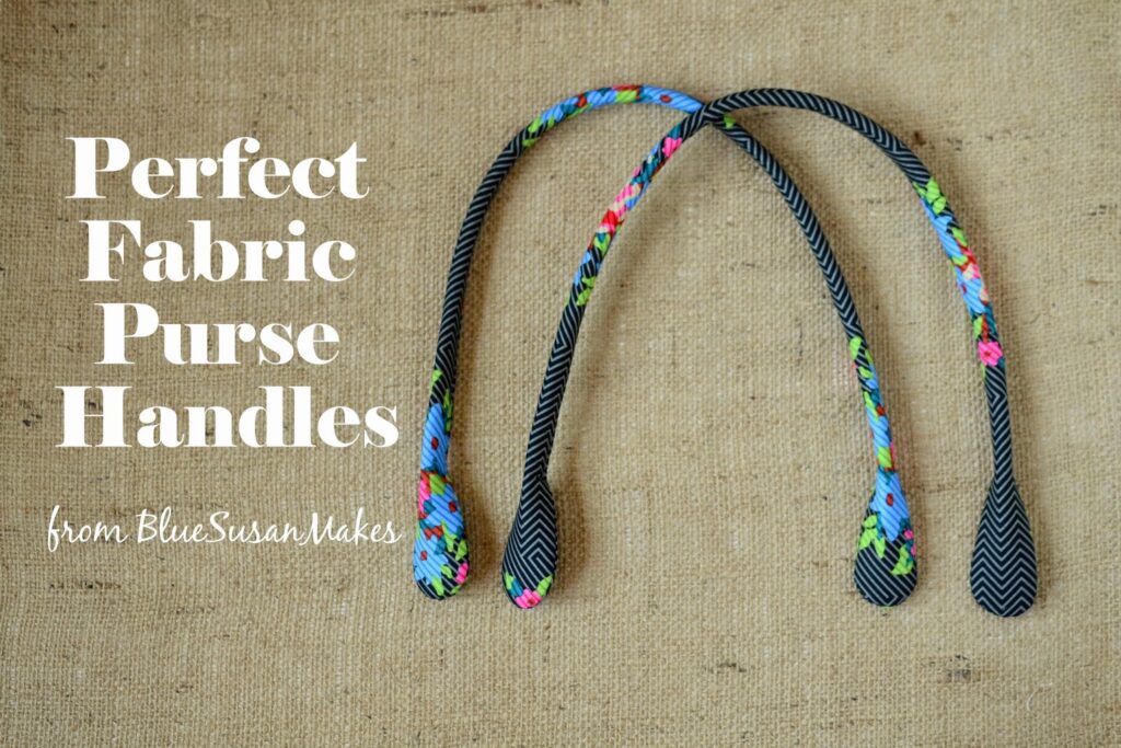 Perfect Purse Handle Tote pattern - Blue Susan Makes