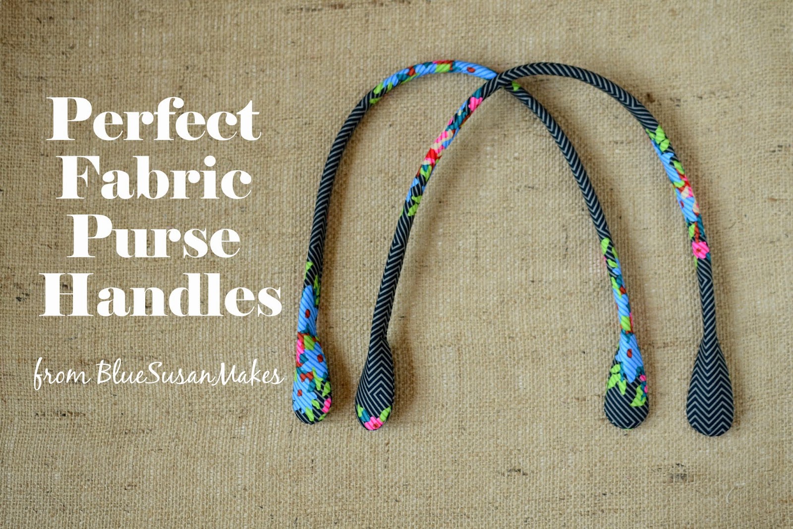 Perfect Purse Handle Tote pattern - Blue Susan Makes