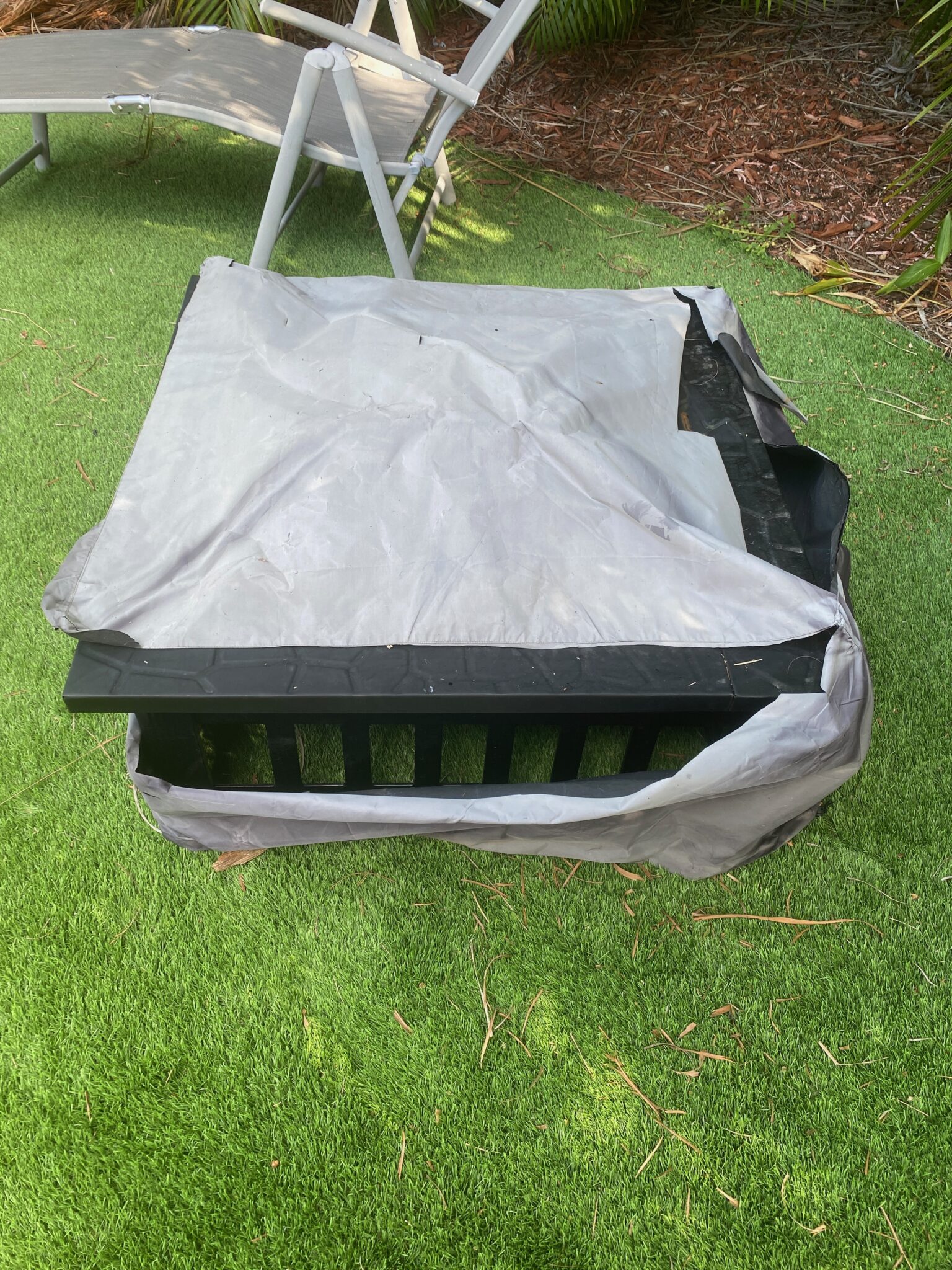 DIY Fire Pit Cover - Blue Susan Makes