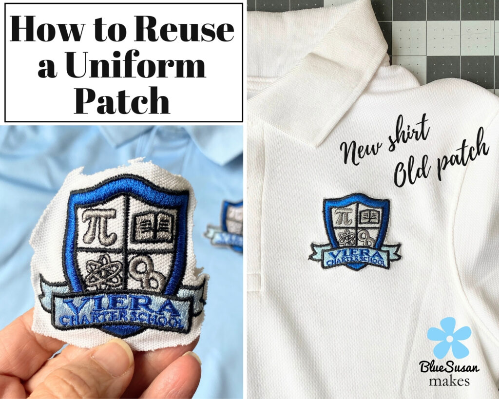 How to Reuse a Uniform Patch: Save Your Old Ones and Save Money! - Blue ...